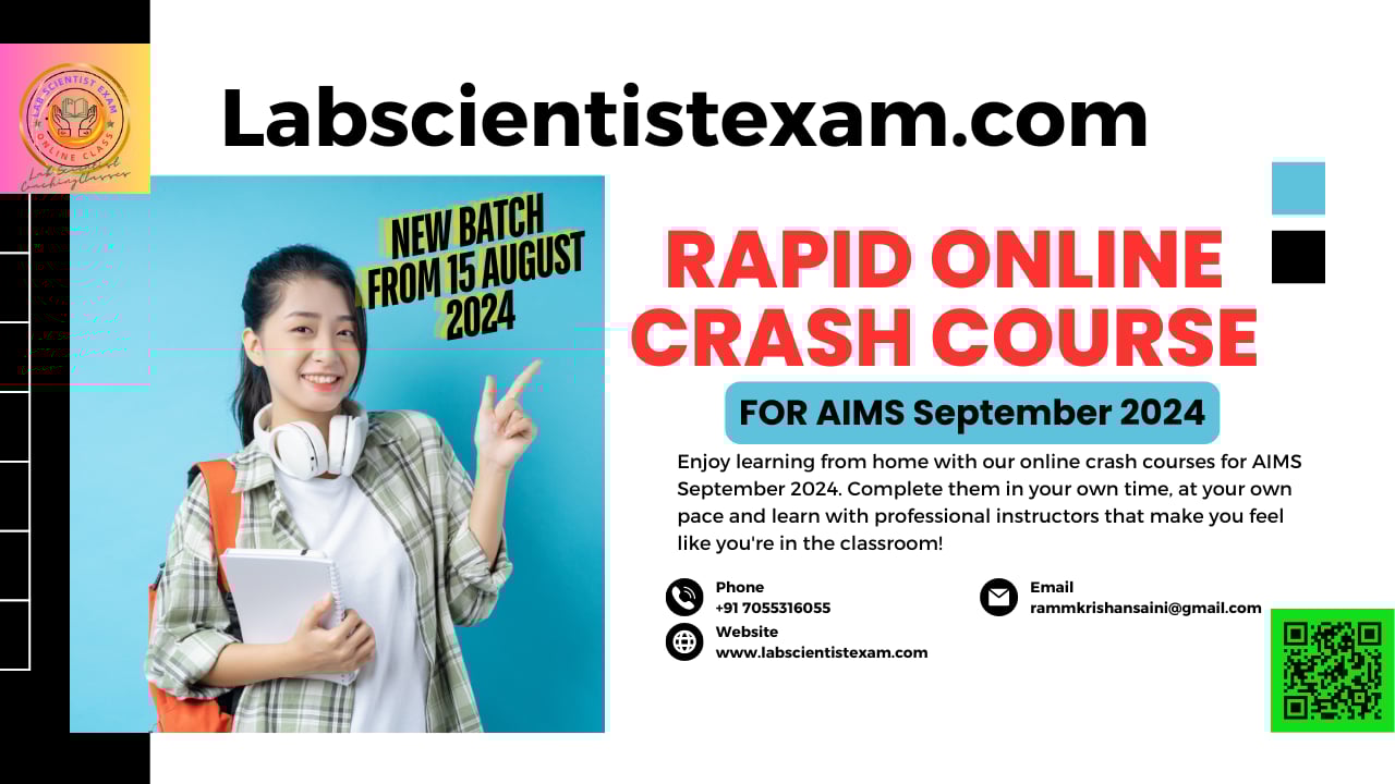 AIMS Examination Crash Course - Sign Up Now! | Lab Scientist Exam